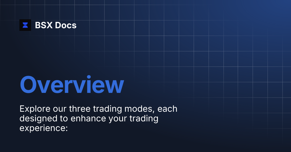 Overview | BSX Docs